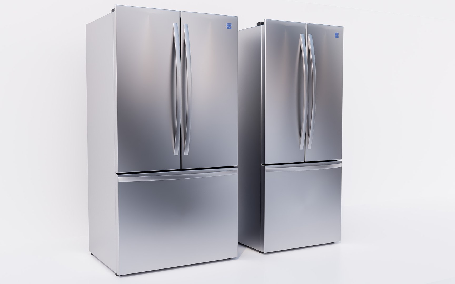 3D Model Kenmore French Door Refrigerator - TurboSquid 2324797