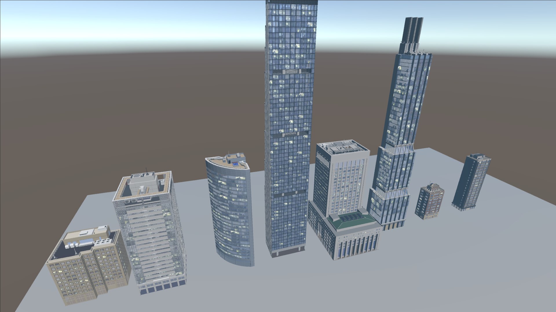 Polygon City Buildings Pack2 3D Model - TurboSquid 2135017