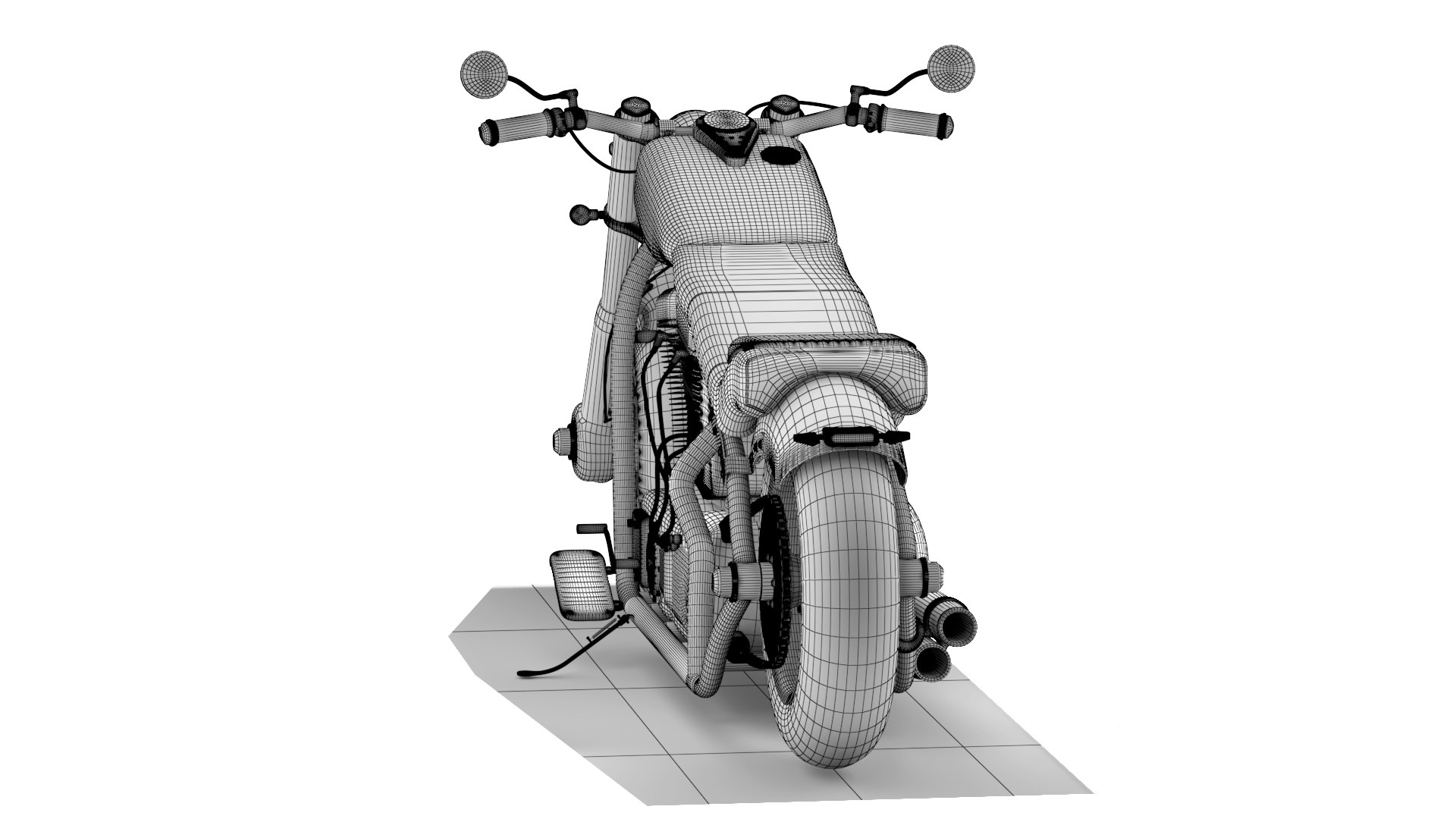 Motorcycle-02 Generic 3D - TurboSquid 2329655