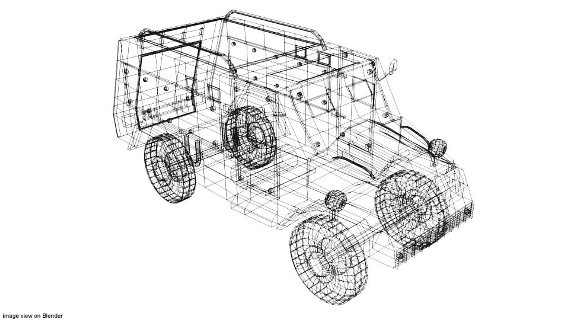 3D Armoured Car Humber - TurboSquid 1283154