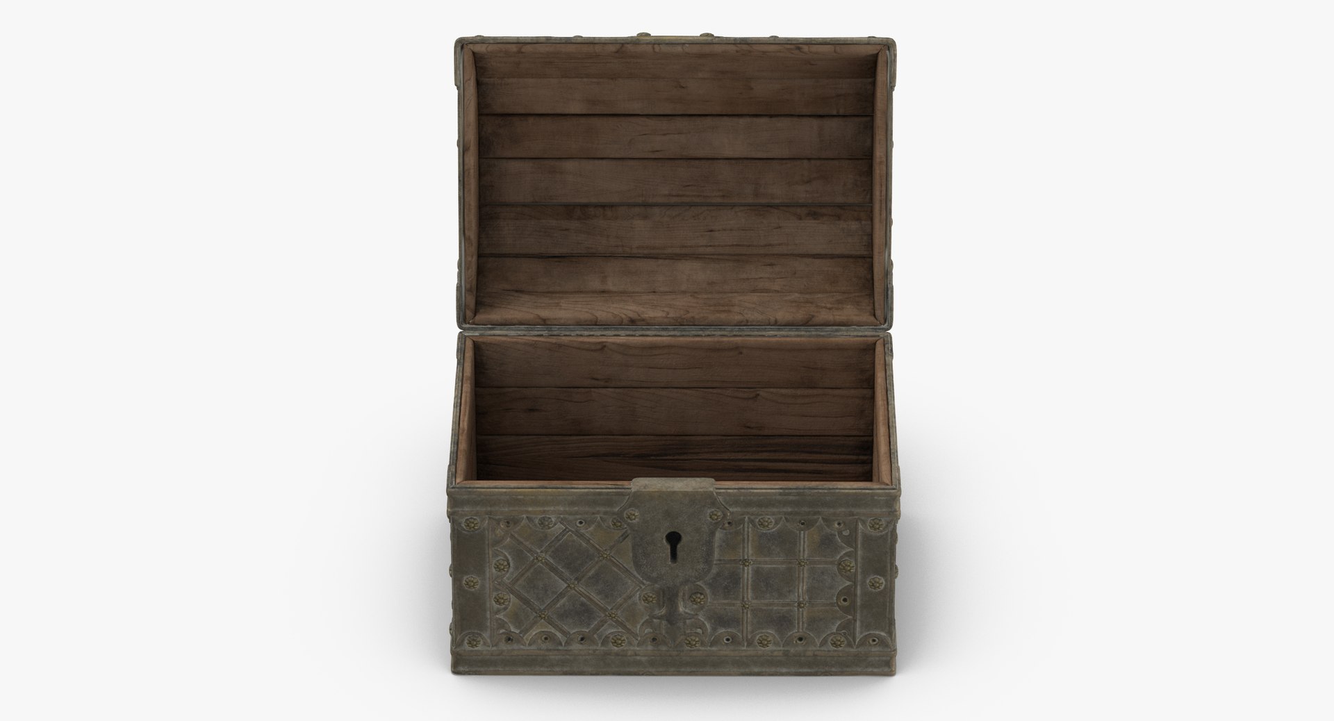 2 Medieval Chests 3d Obj