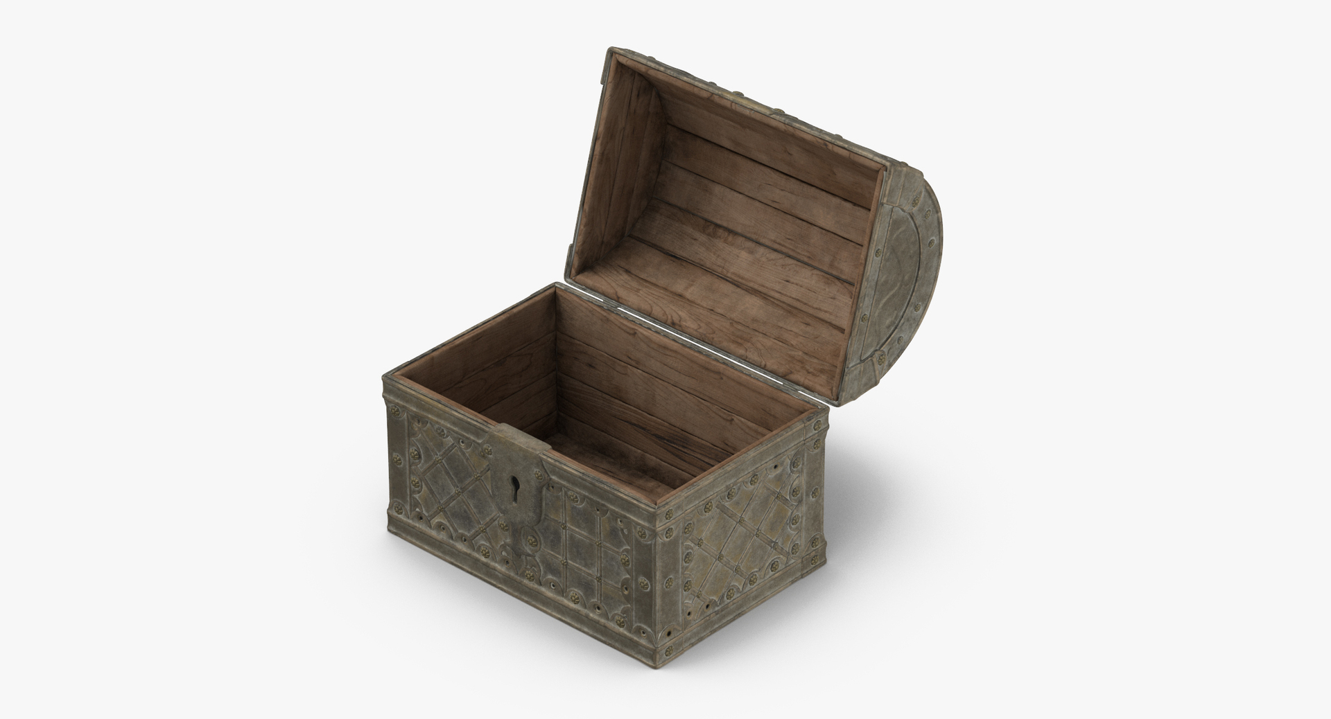 2 Medieval Chests 3d Obj