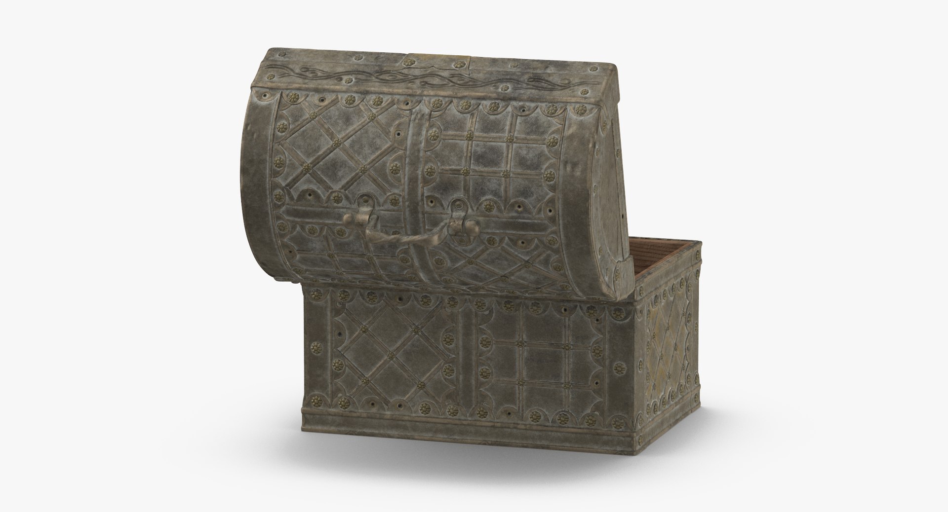 2 Medieval Chests 3d Obj