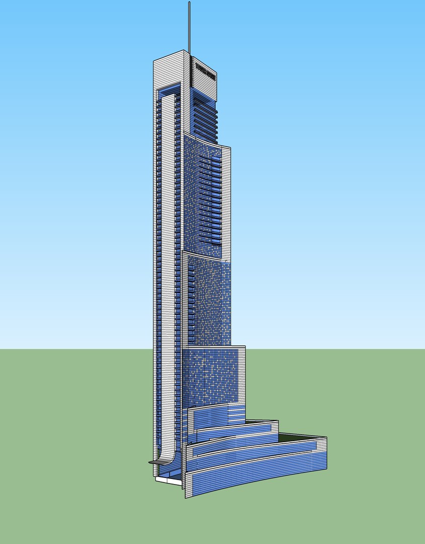 Skyscraper 3d 3ds