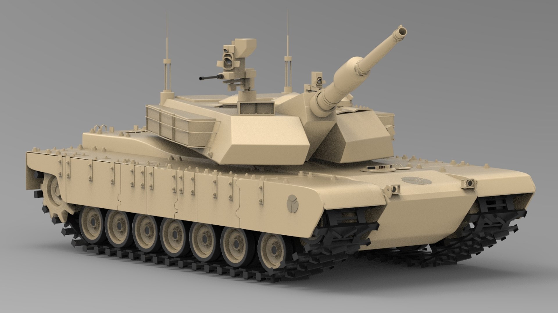 Military Tank 3D Model - TurboSquid 1315931