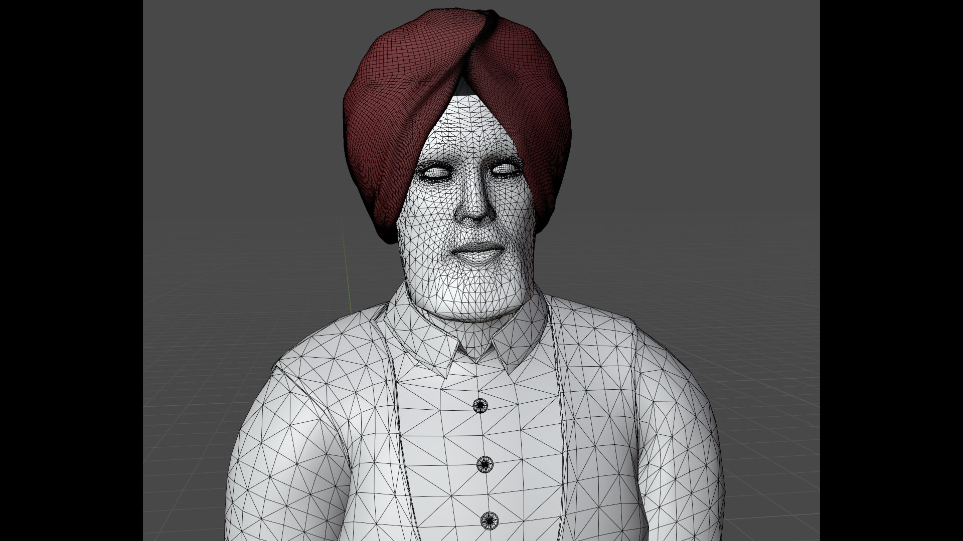 Sikh Sardar Ji Character Low-poly 3D Model - TurboSquid 1925266
