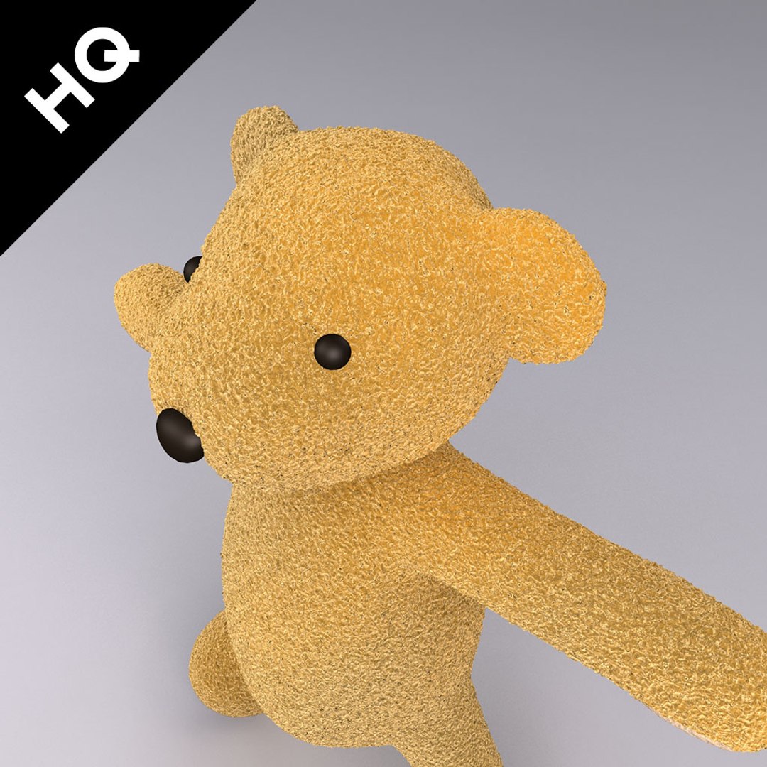 teddy bear 3d model