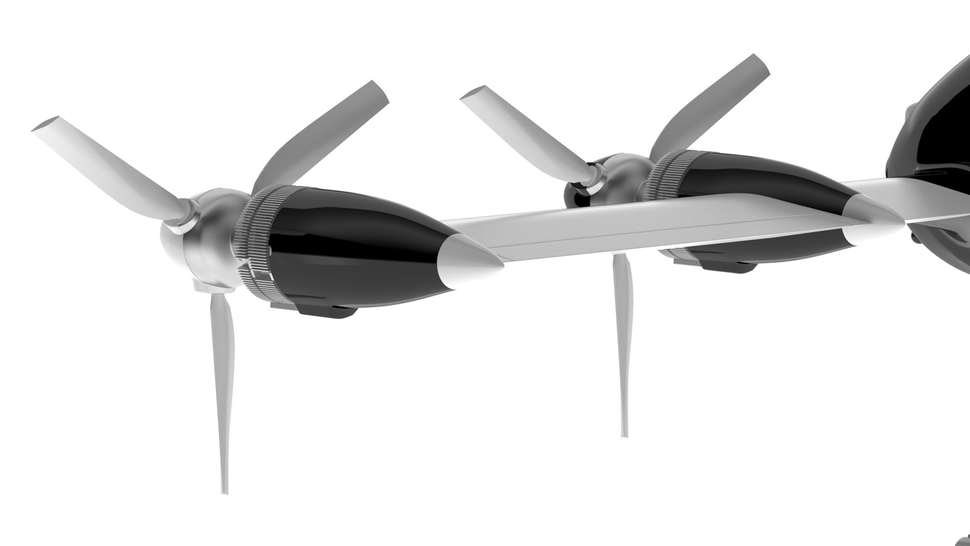 3D Airbus Vahana Electric-powered Eight-propeller Model - TurboSquid ...