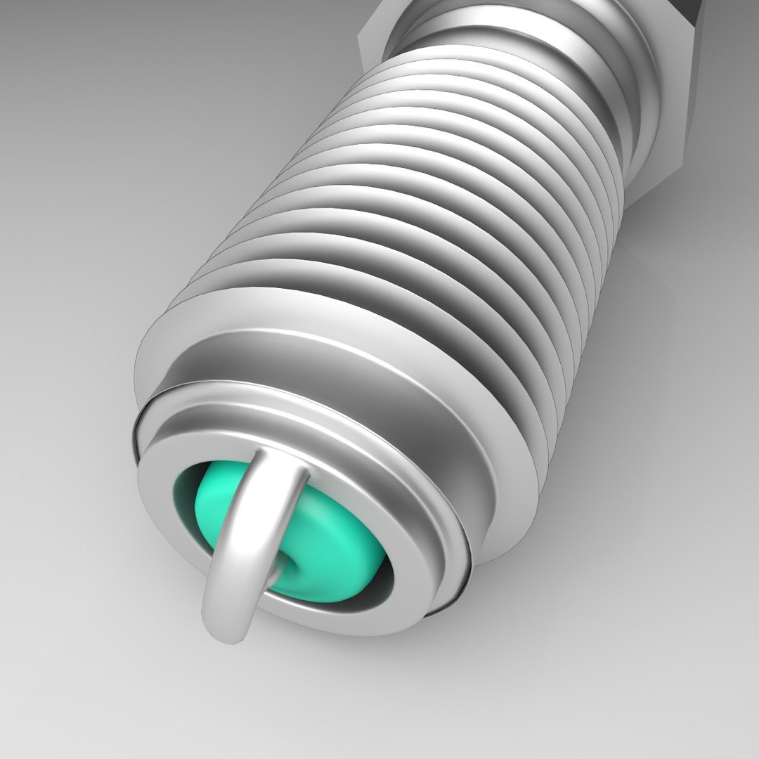 Spark Plug 3d Model