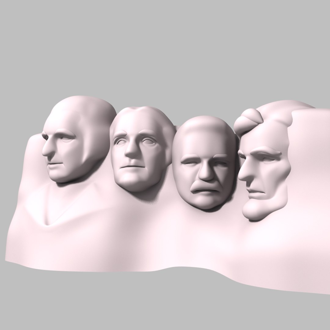 3d Mt Rushmore