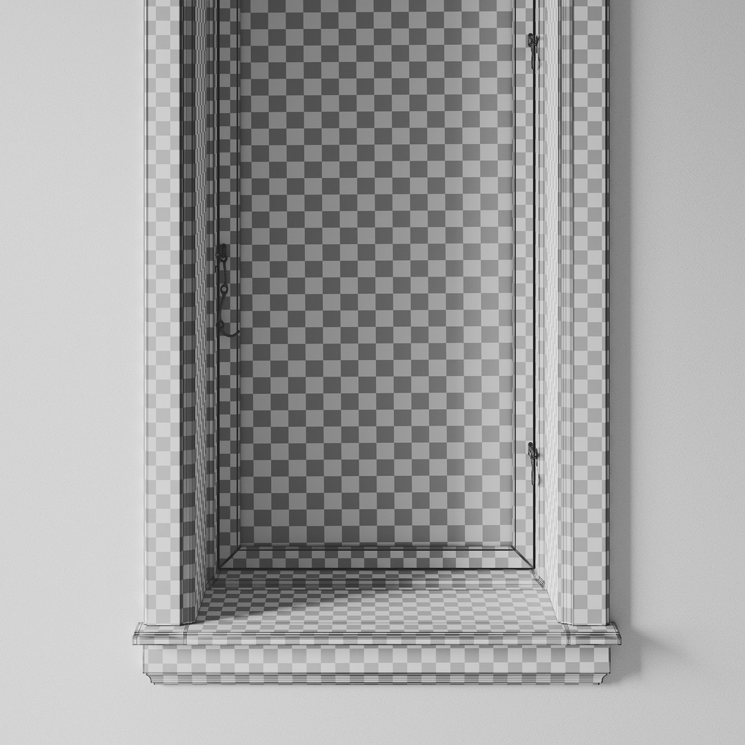 Classic Window 2 3D Model - TurboSquid 2226703