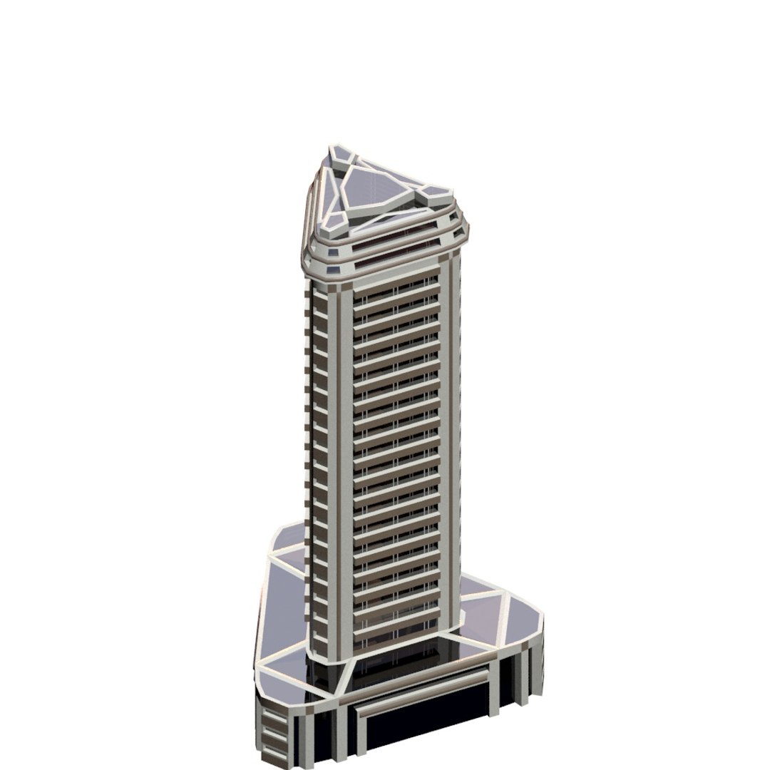 Skyscrapers 3D Model - TurboSquid 1171959
