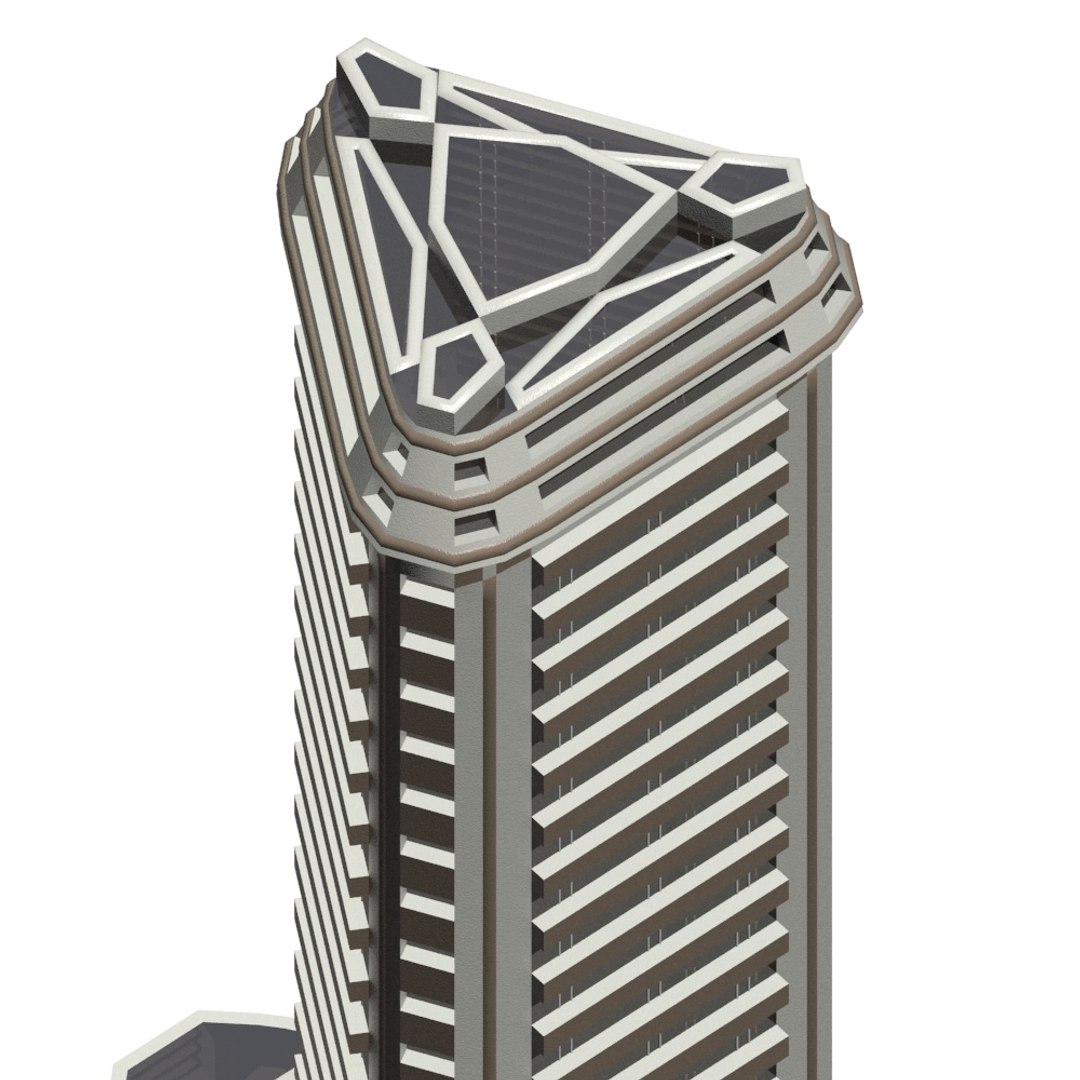 Skyscrapers 3D Model - TurboSquid 1171959