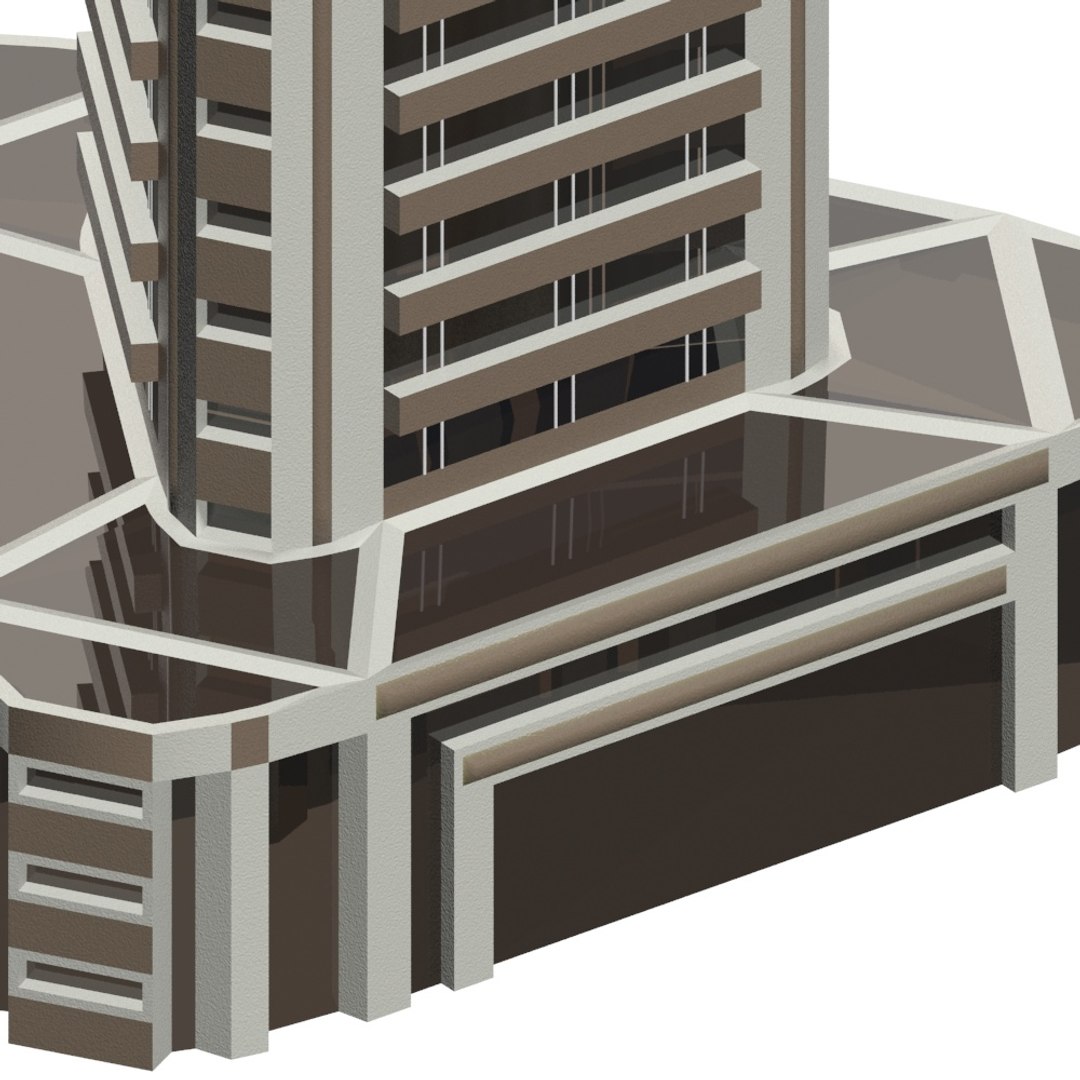 Skyscrapers 3D Model - TurboSquid 1171959