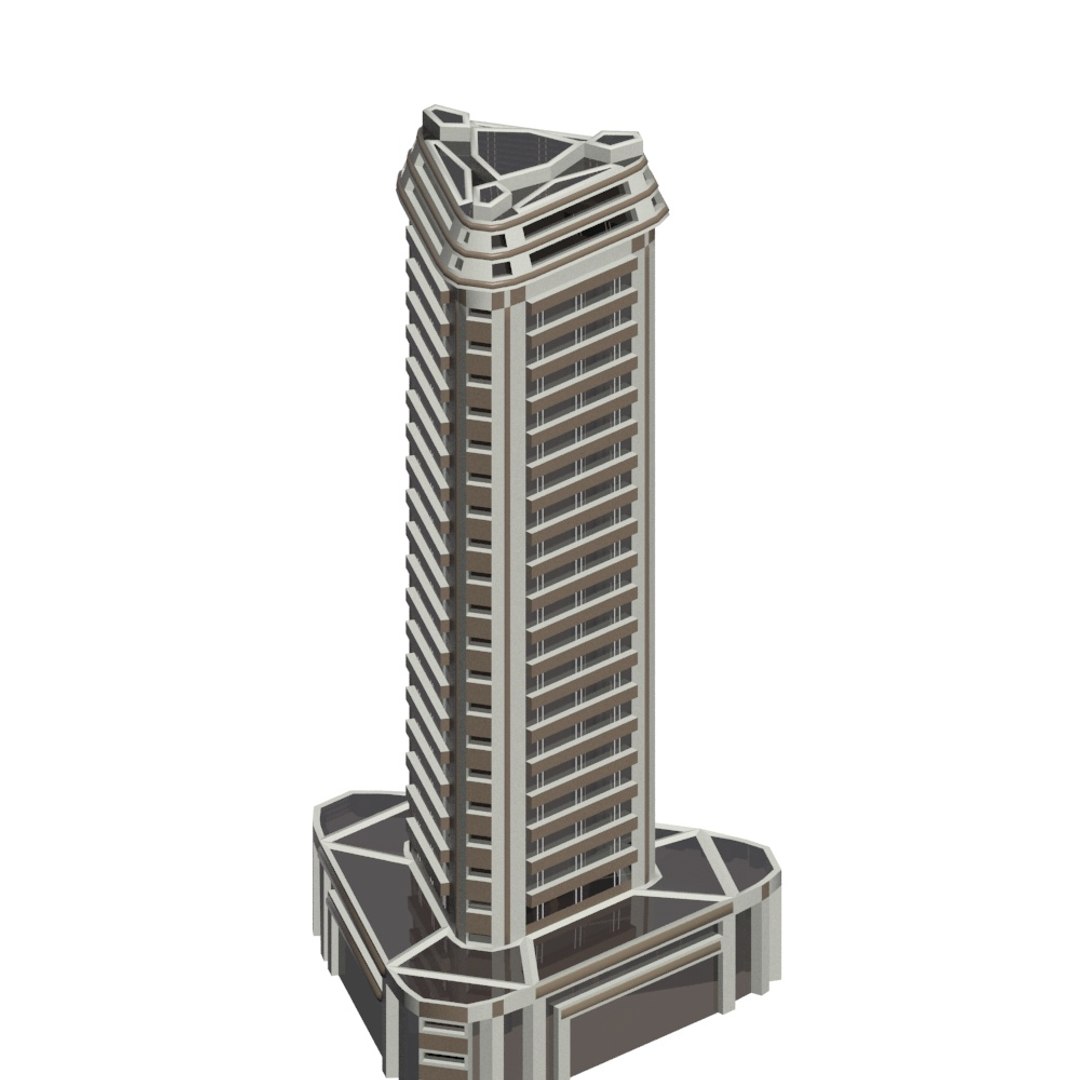 Skyscrapers 3D Model - TurboSquid 1171959