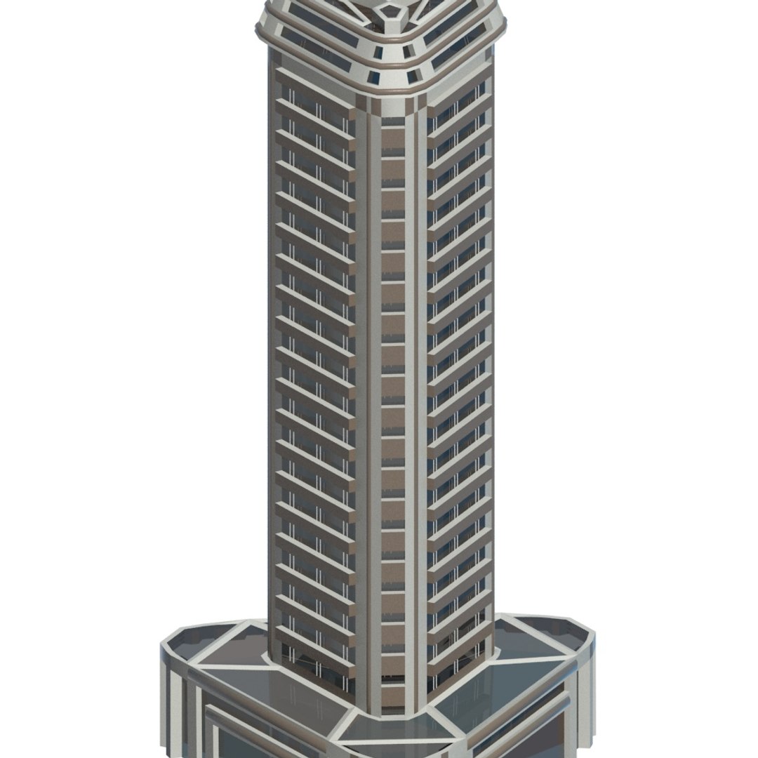 Skyscrapers 3D Model - TurboSquid 1171959