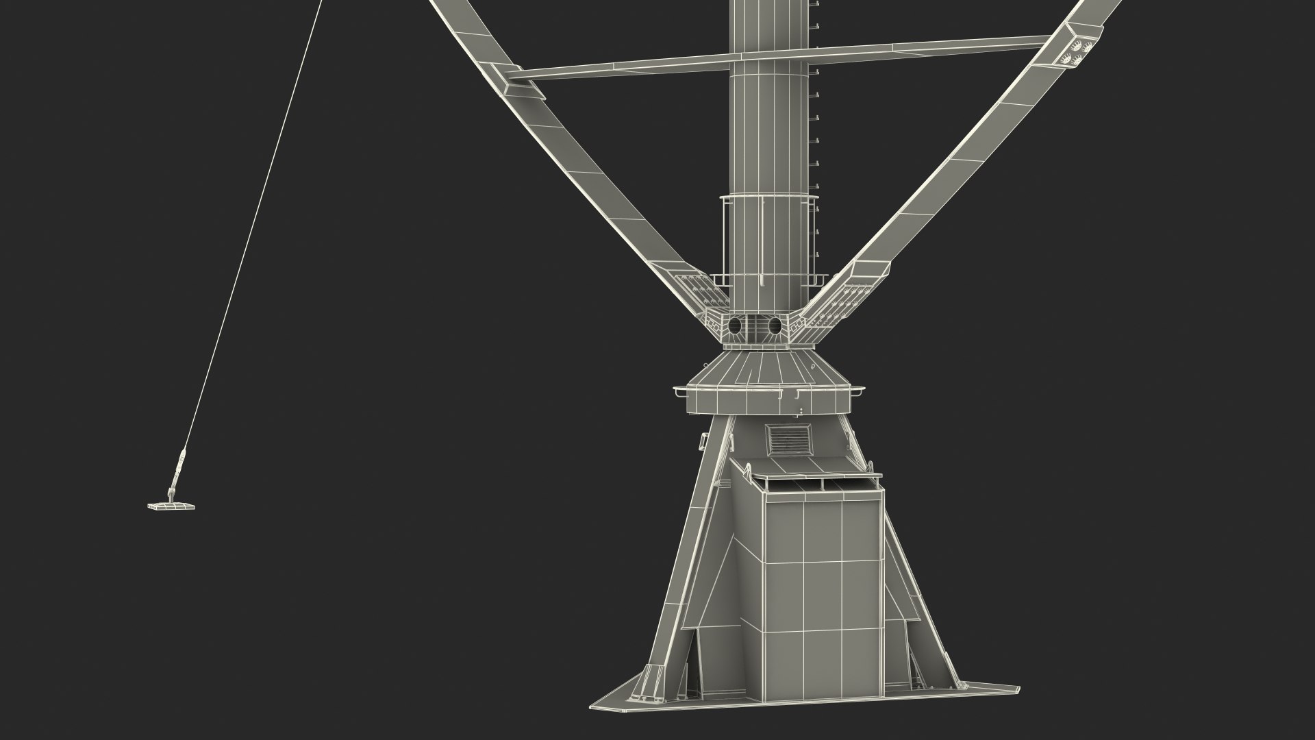 Darrieus Turbine 3D - TurboSquid 1906565