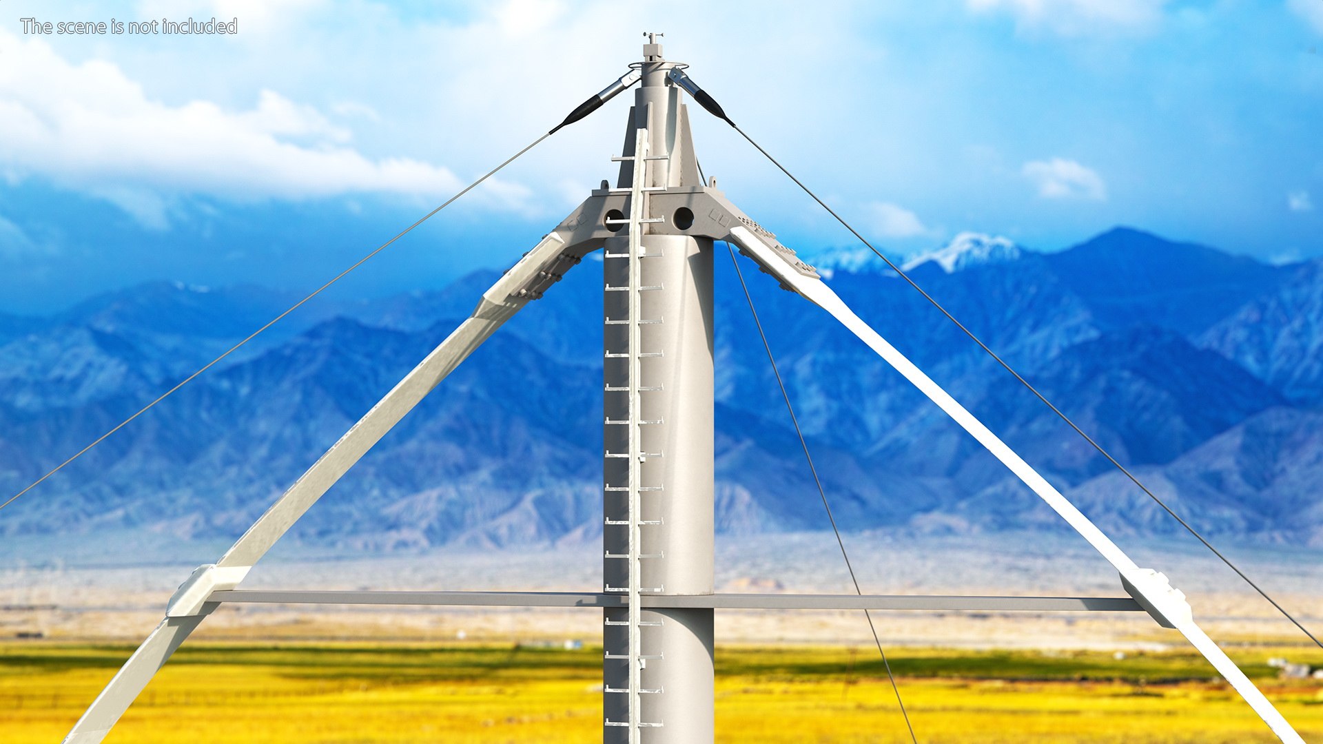 Darrieus Turbine 3D - TurboSquid 1906565