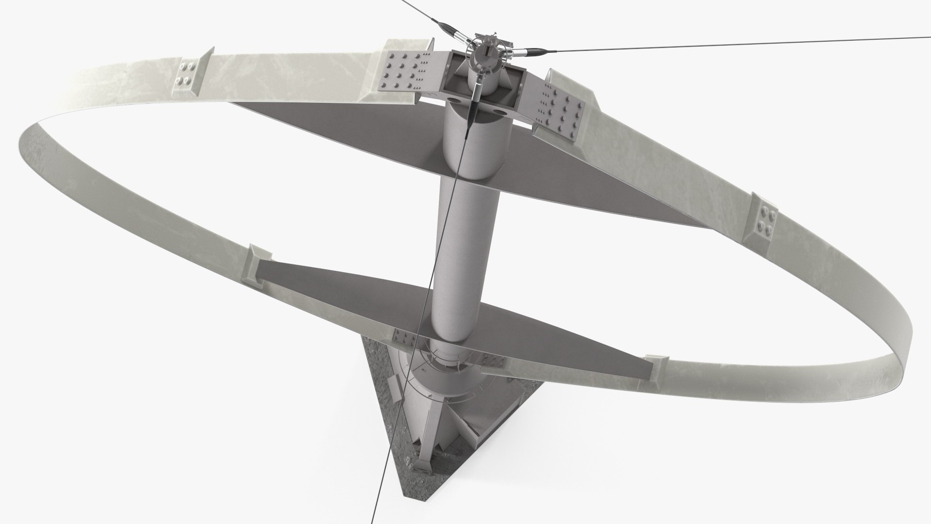 Darrieus Turbine 3D - TurboSquid 1906565