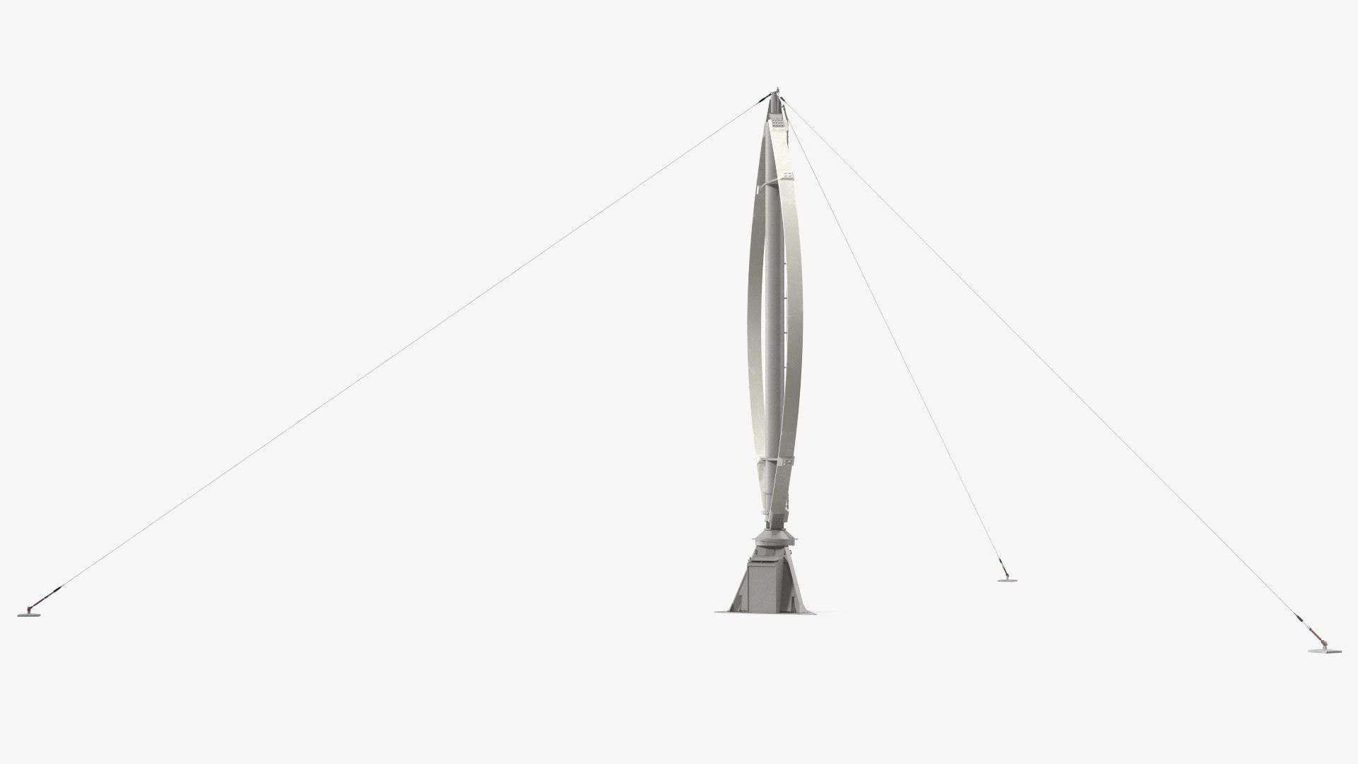 Darrieus Turbine 3D - TurboSquid 1906565