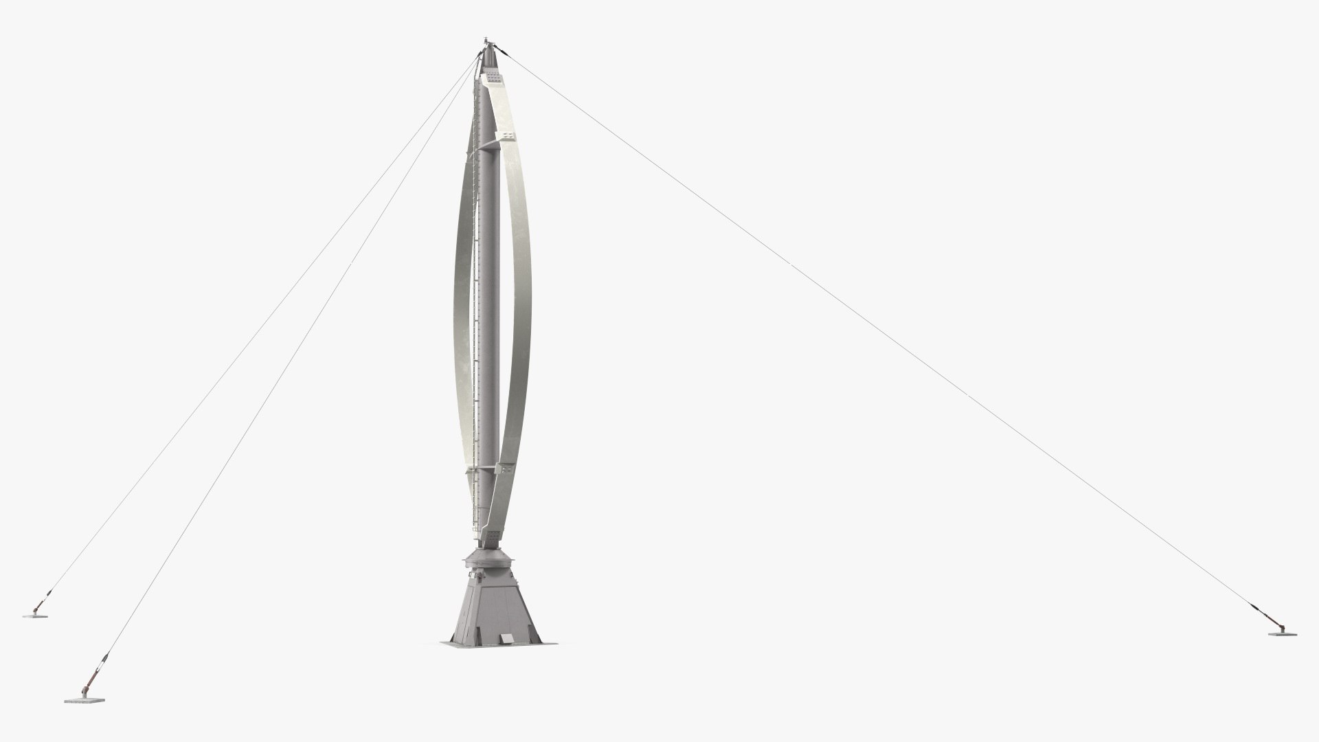 Darrieus Turbine 3D - TurboSquid 1906565