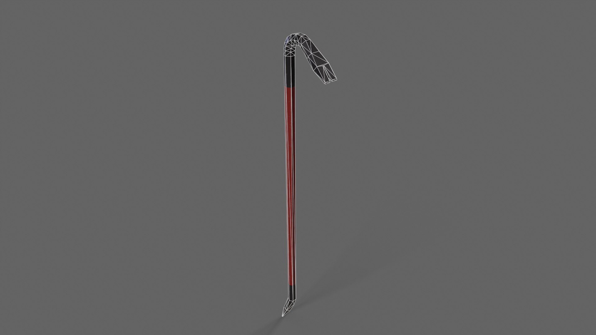 3D PBR Crowbar V3RedBlack - TurboSquid 2040227