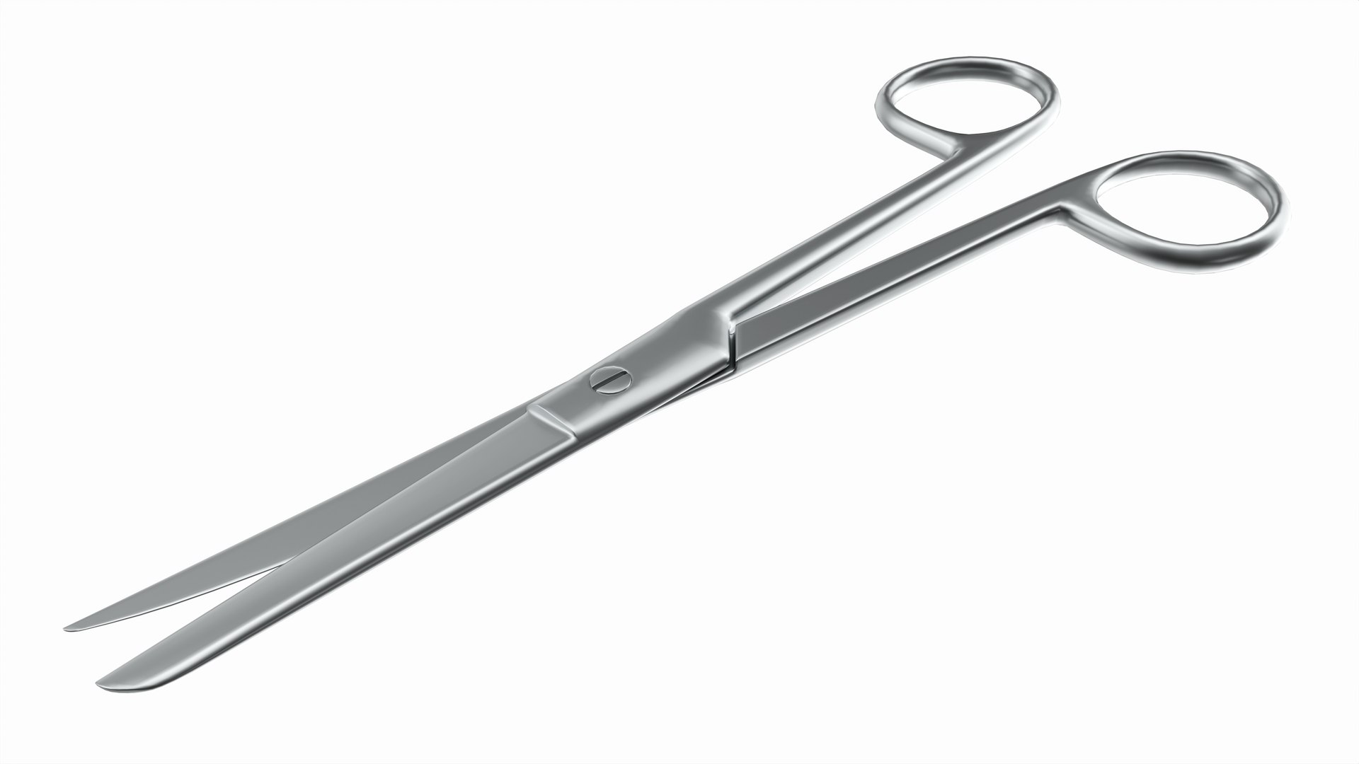 Operating Scissors Surgical Instrument Model - TurboSquid 2224872
