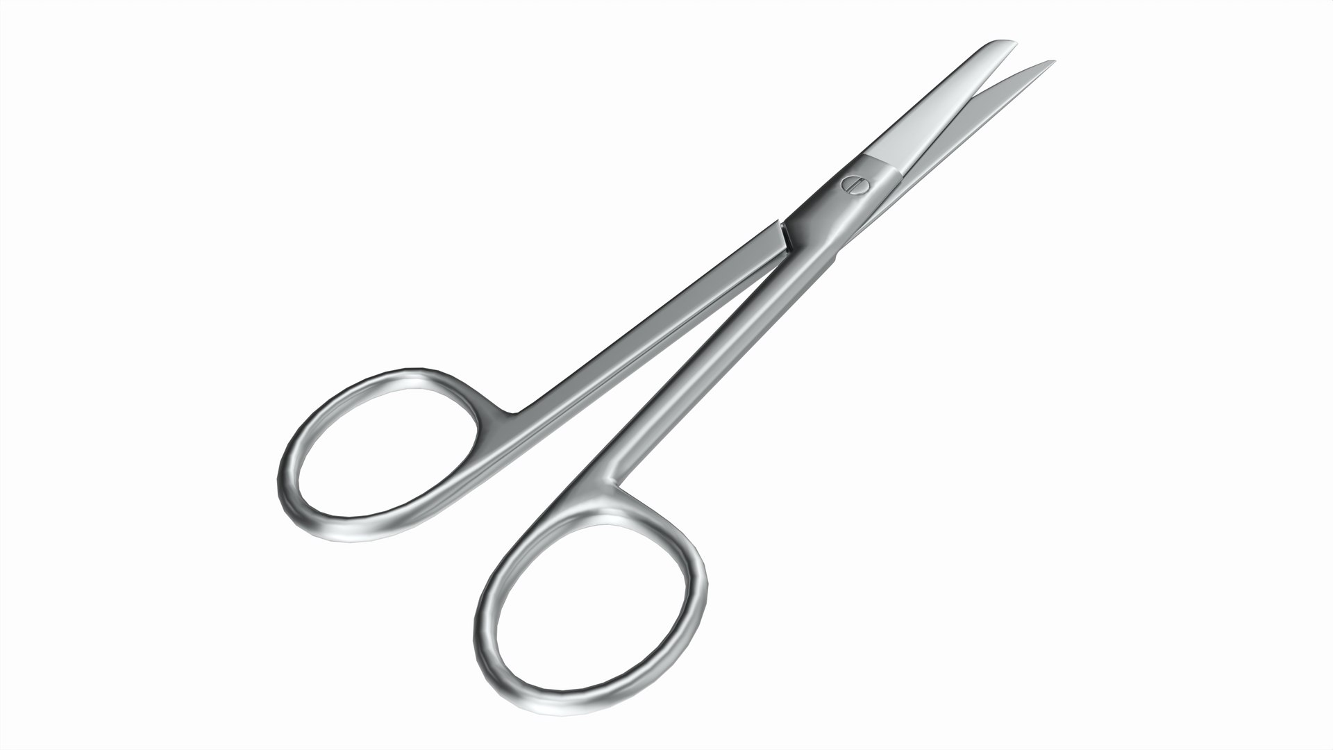 Operating Scissors Surgical Instrument Model - TurboSquid 2224872
