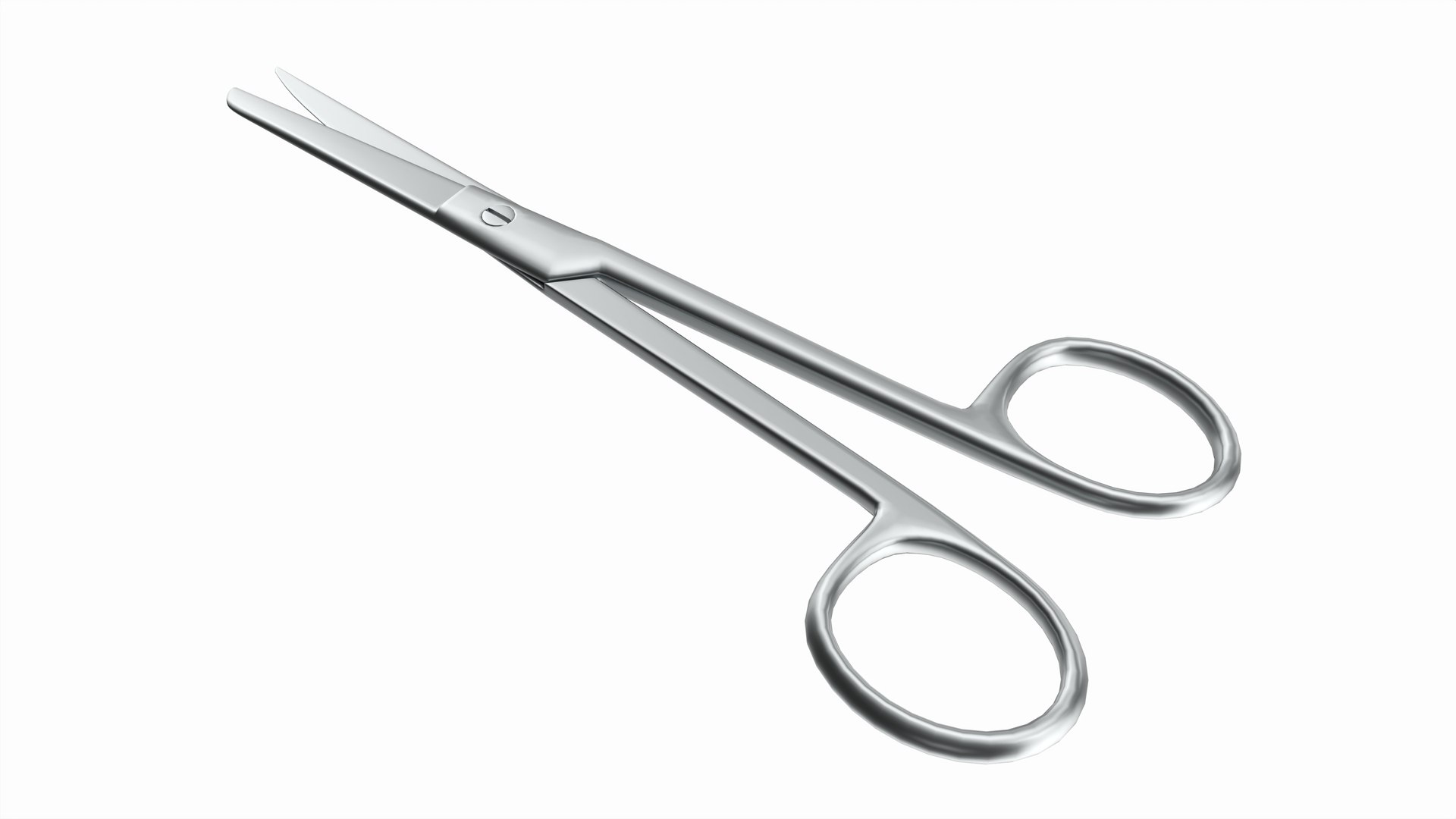 Operating Scissors Surgical Instrument Model - TurboSquid 2224872