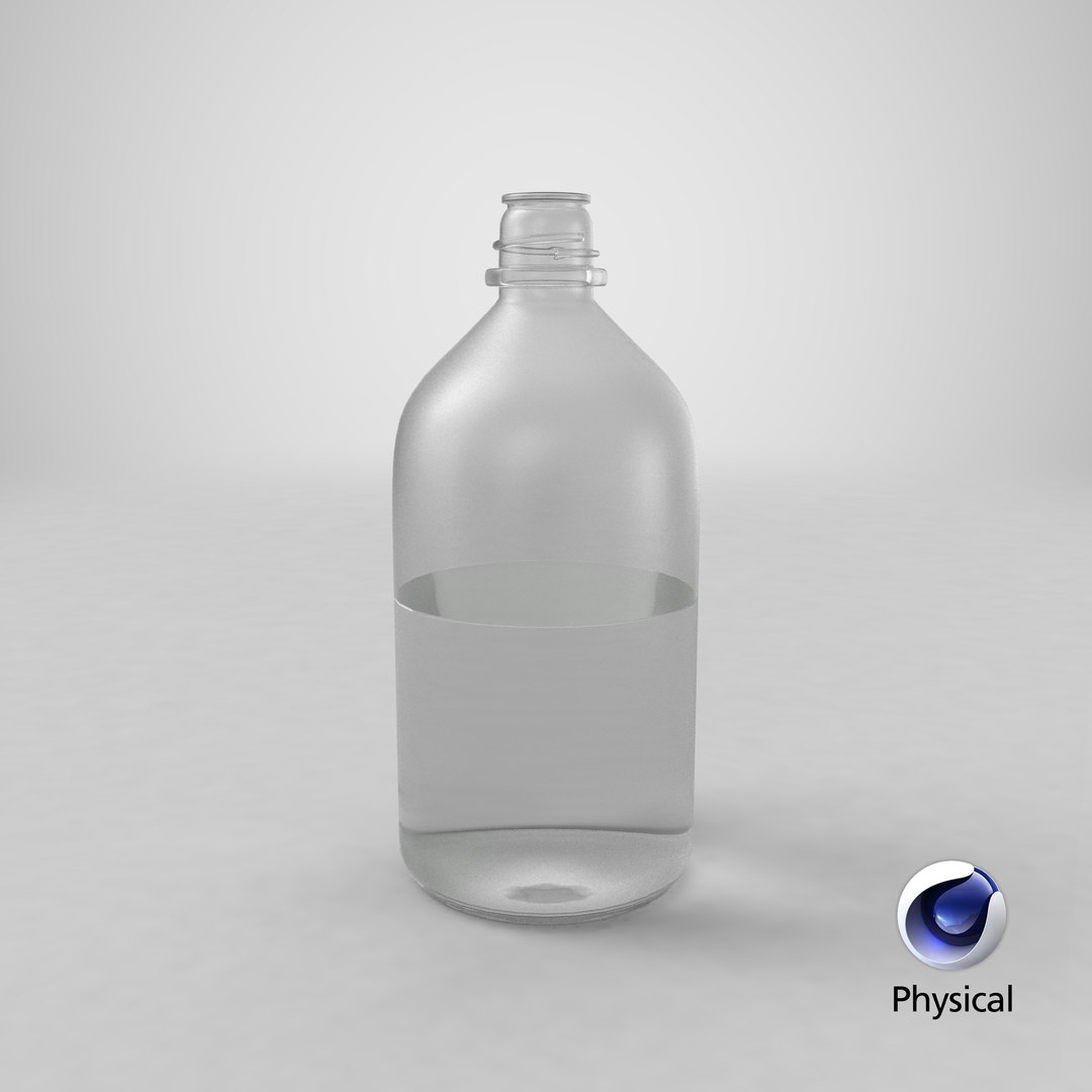 Laboratory bottle large methanol 3D model - TurboSquid 1713194