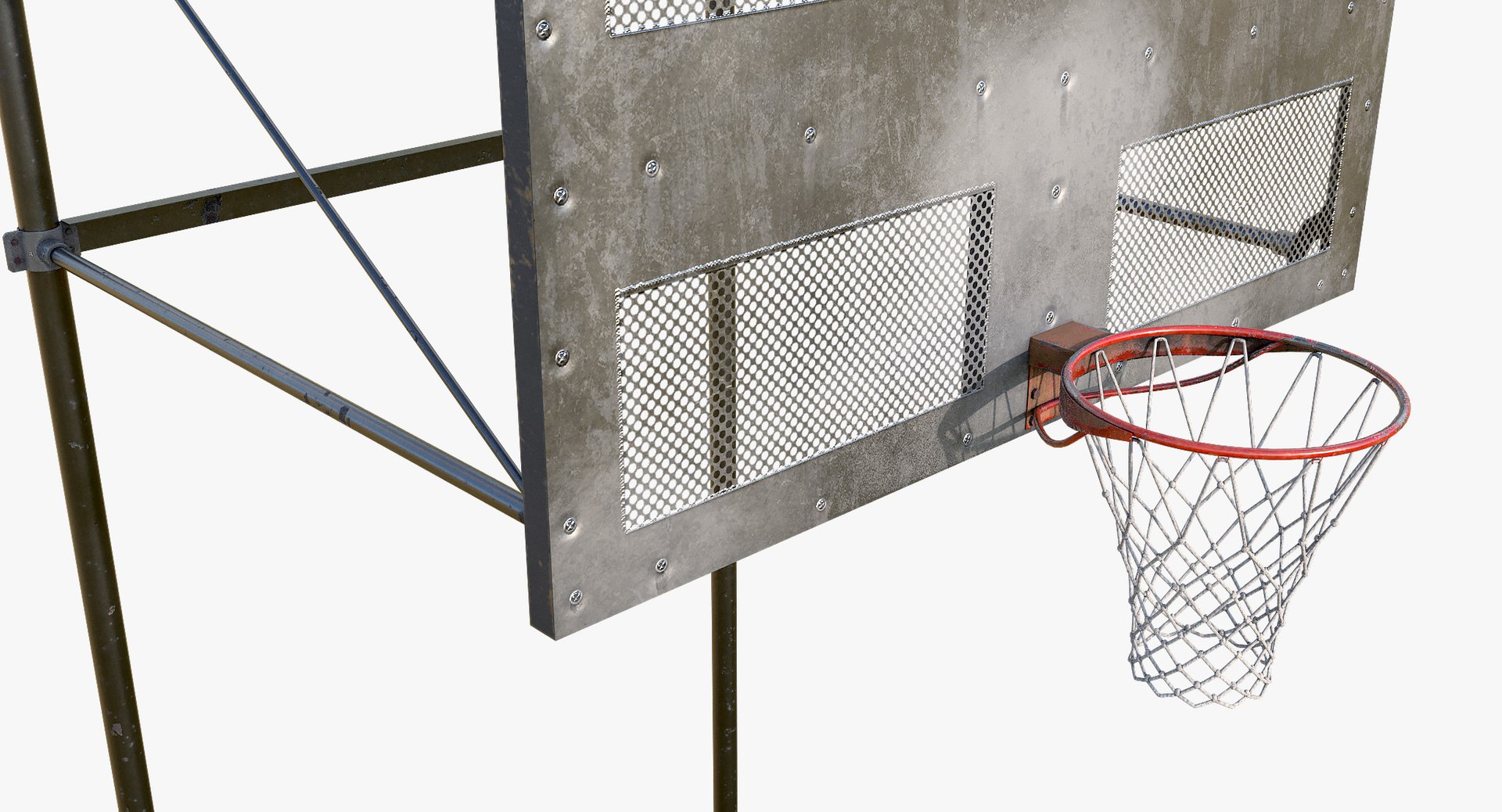 Basketball Hoop 3D Model - TurboSquid 1953780
