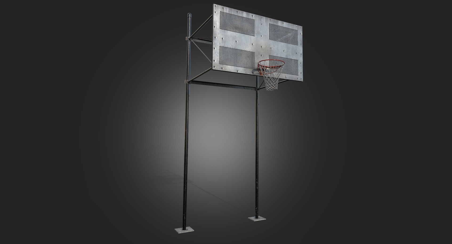 Basketball hoop 3D model - TurboSquid 1953780
