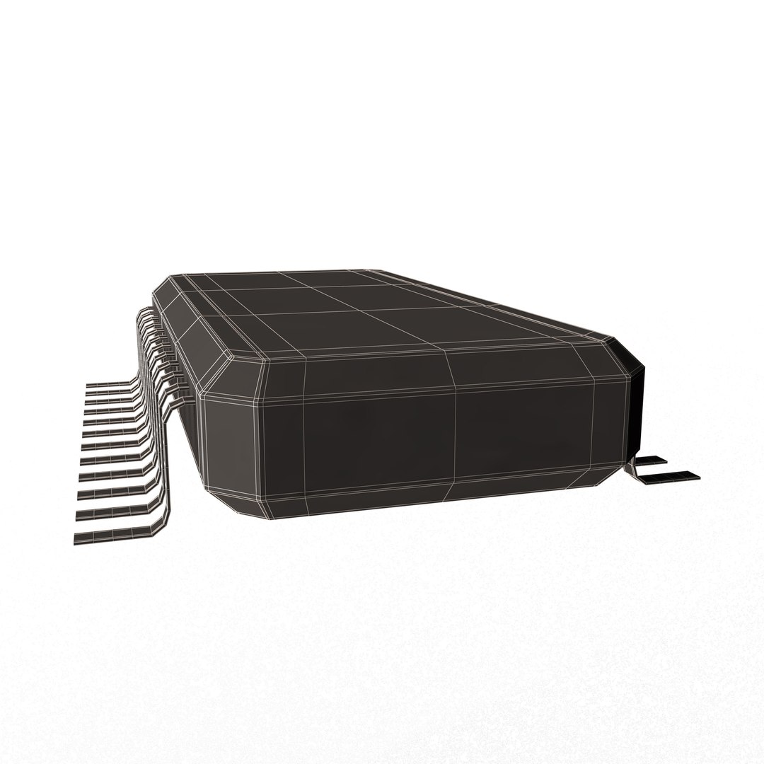 Microchip Model - TurboSquid 2029154