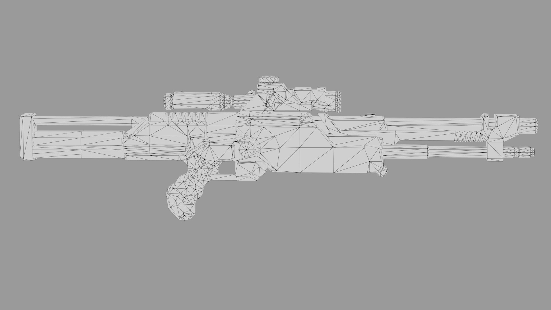 Sci-Fi Sniper Rifle 3D model - TurboSquid 2082598