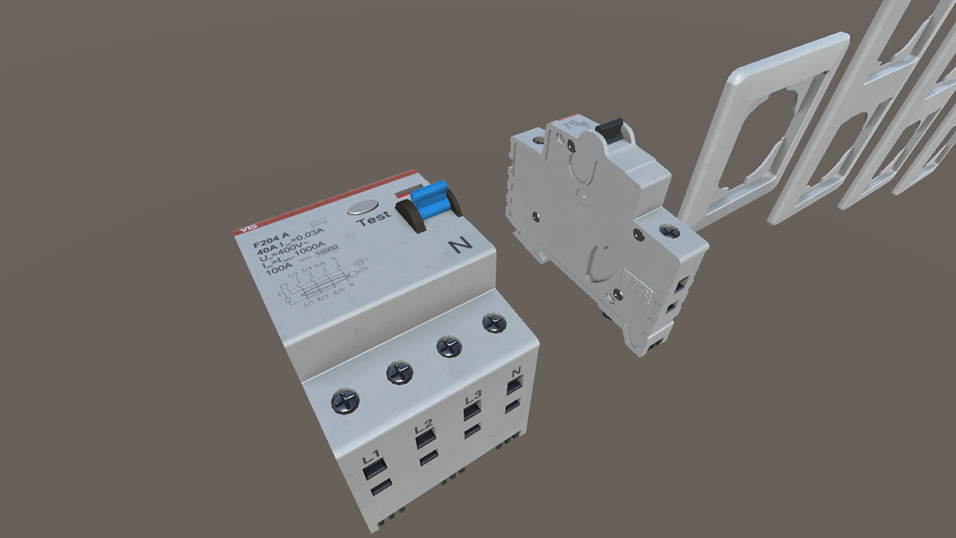 3D Model Electrical Installation Props PBR - TurboSquid 1980095