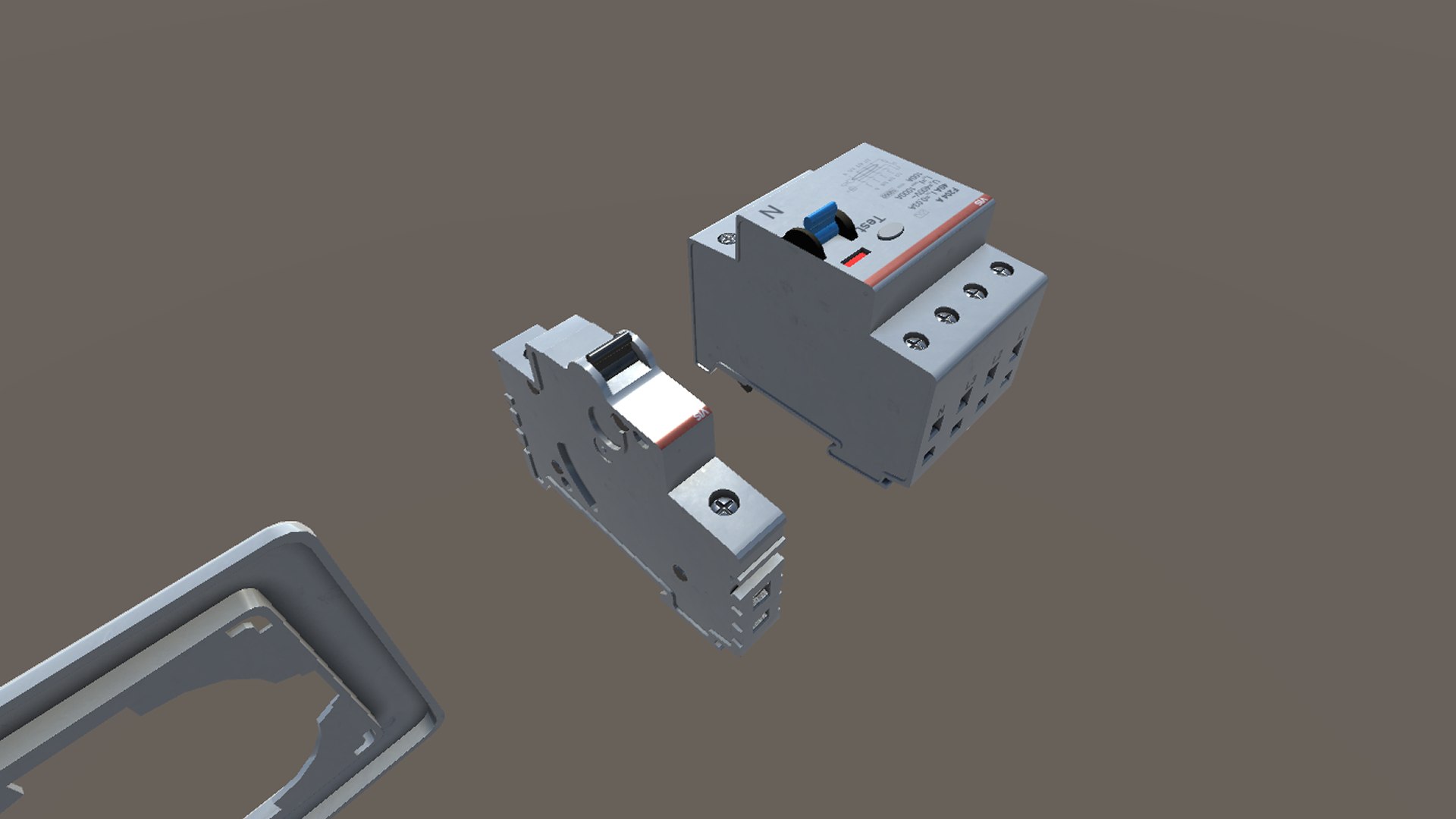 3D Model Electrical Installation Props PBR - TurboSquid 1980095