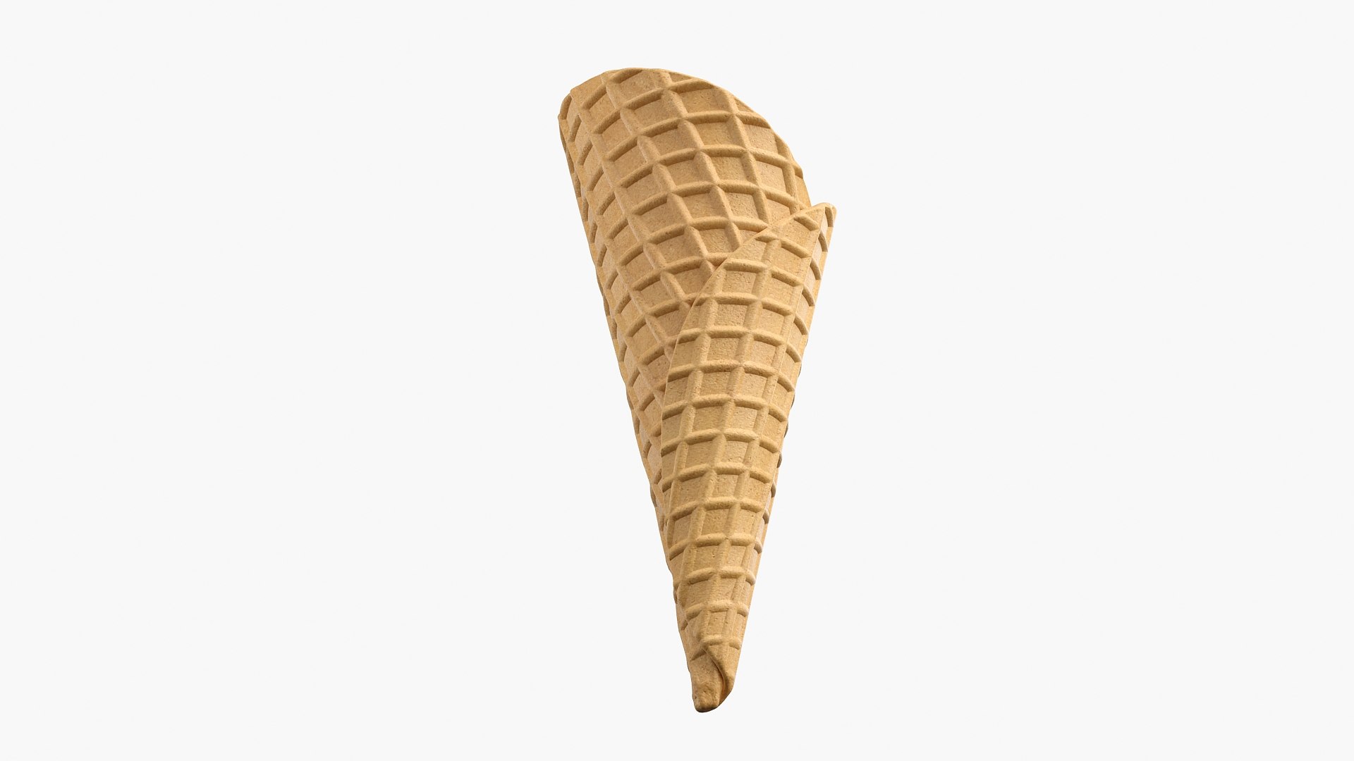 Waffle Cone 1 3D Model - TurboSquid 1937922