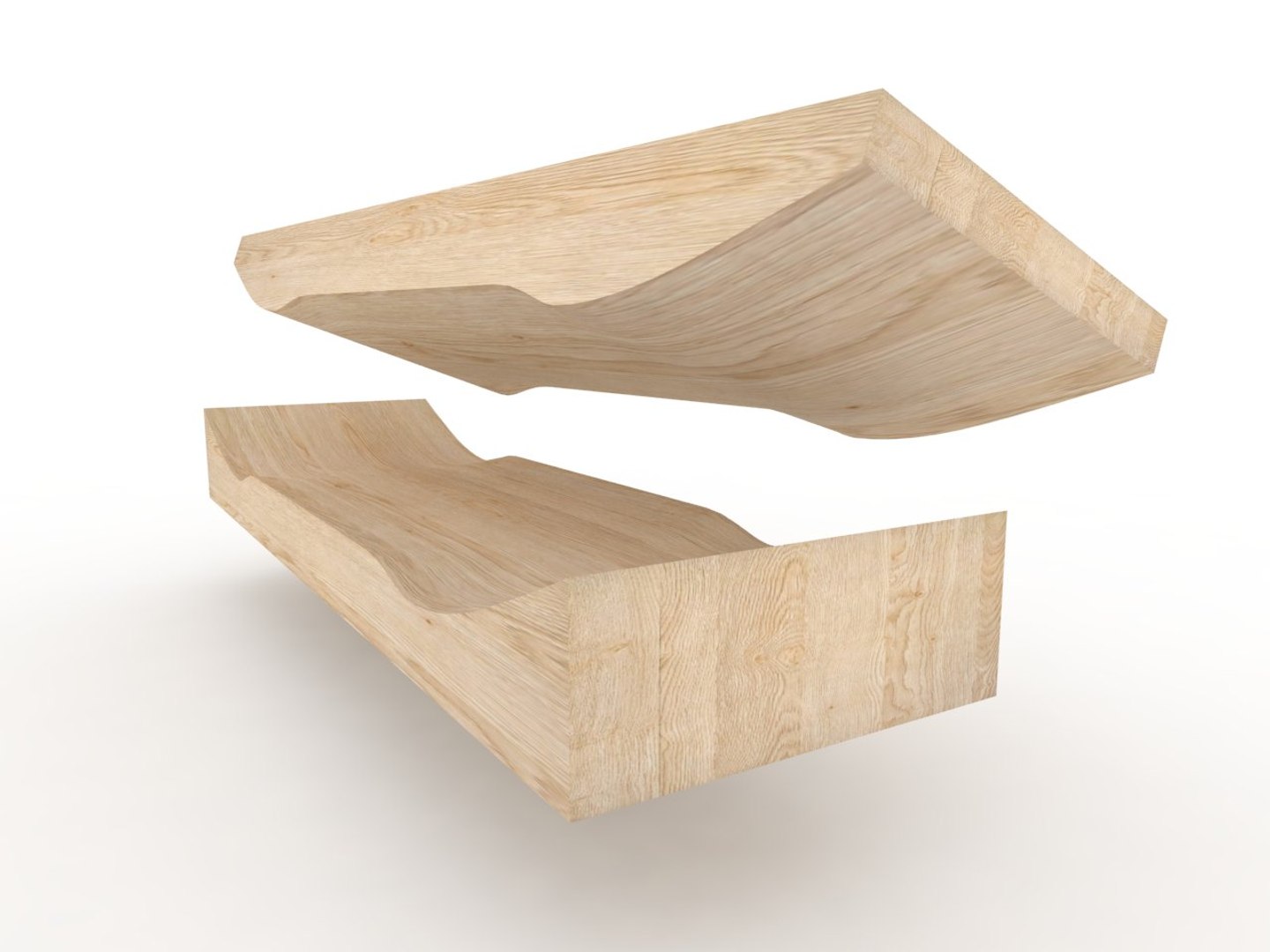 Milled Skateboard Mold Boards 3D Model - TurboSquid 1705805