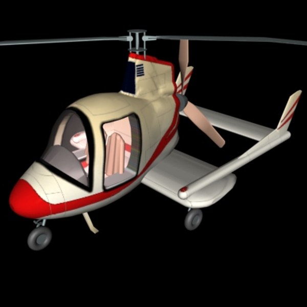 Autogyro 3D Models for Download | TurboSquid