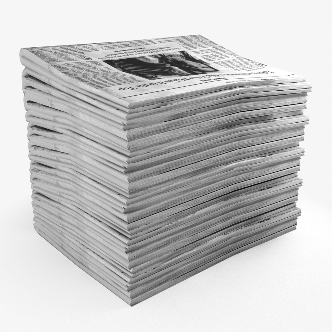 3d Newspapers V6