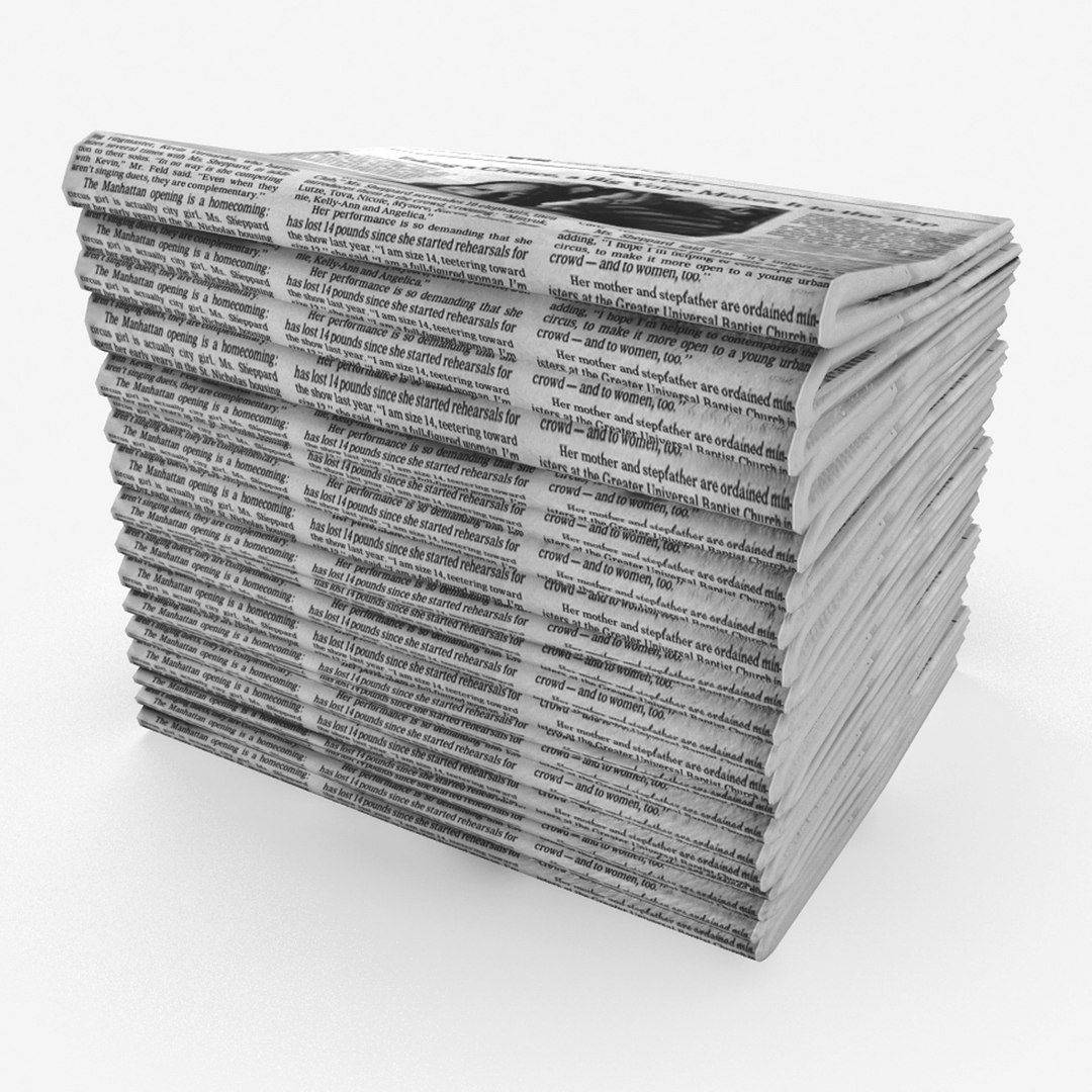 3d Newspapers V6