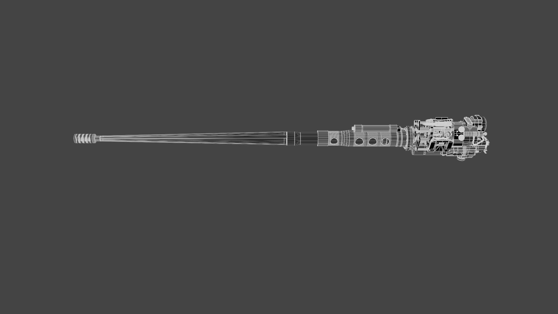 3D M242 Bushmaster Chain Gun - TurboSquid 2011605