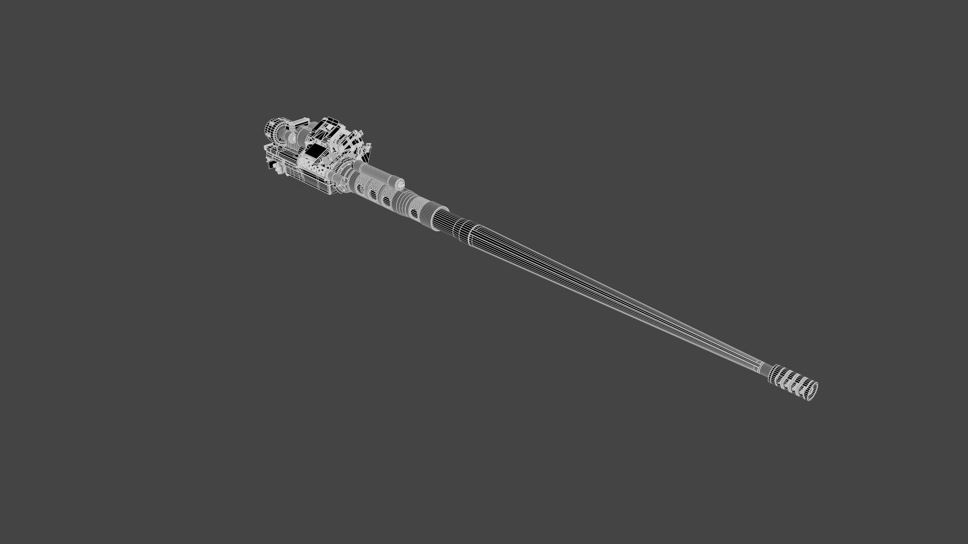 3D M242 Bushmaster Chain Gun - TurboSquid 2011605