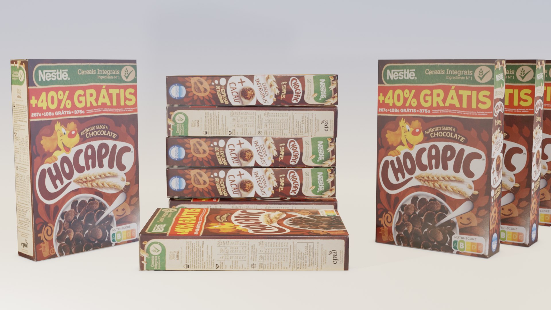 3D Chocapic Cereals Model - TurboSquid 1807743
