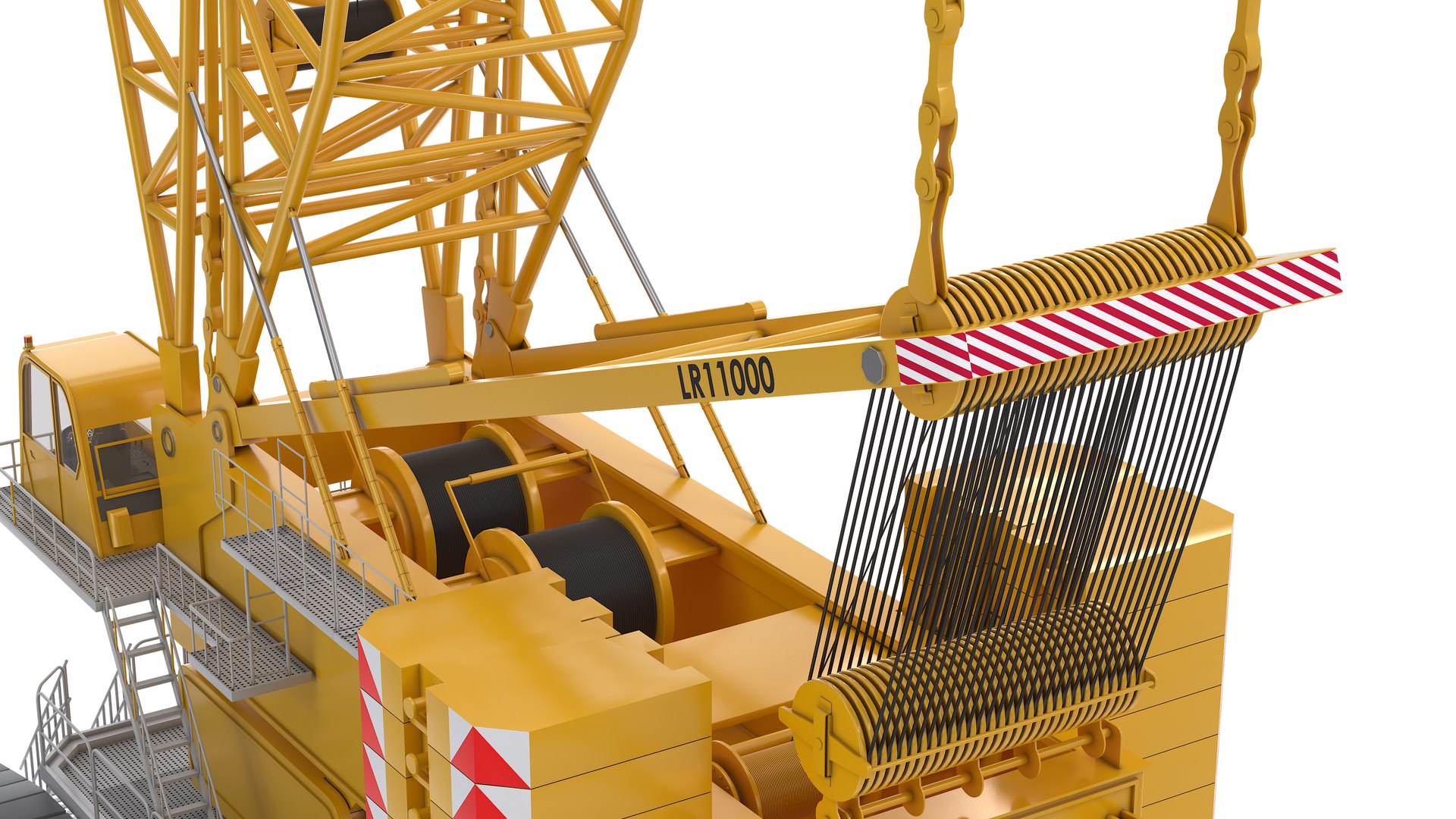 3D Model Tower Cranes LIEBHERR Set - TurboSquid 2309787