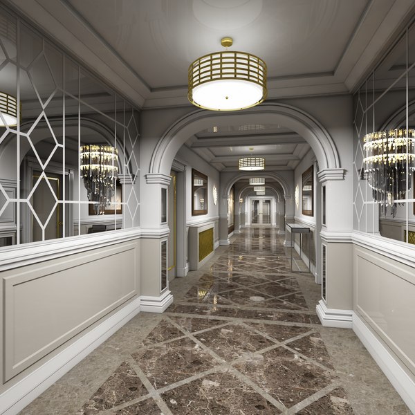 Modern hall 3D model - TurboSquid 1312969