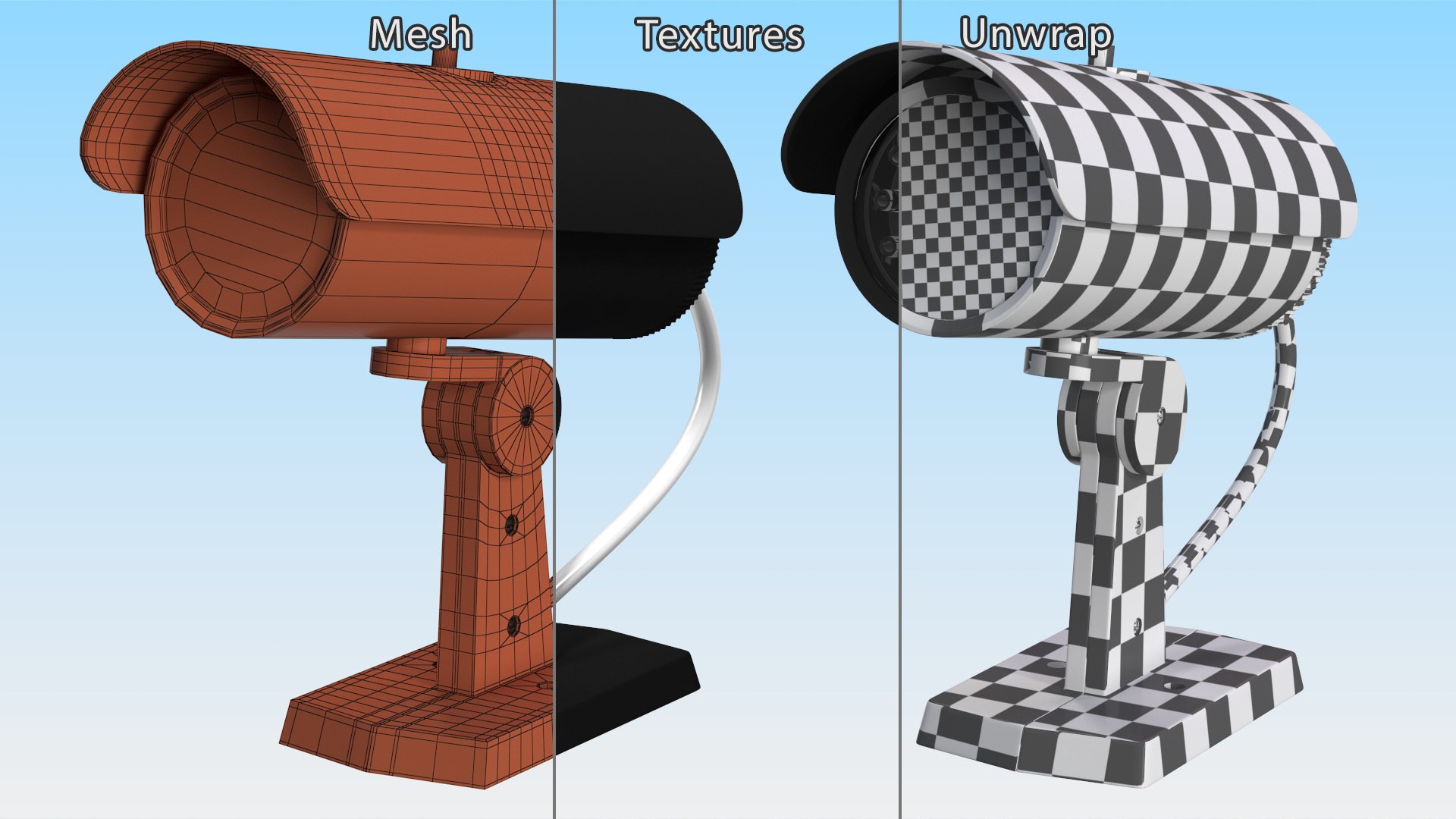 3D Cctv Camera Security Surveillance System Model - TurboSquid 2177633