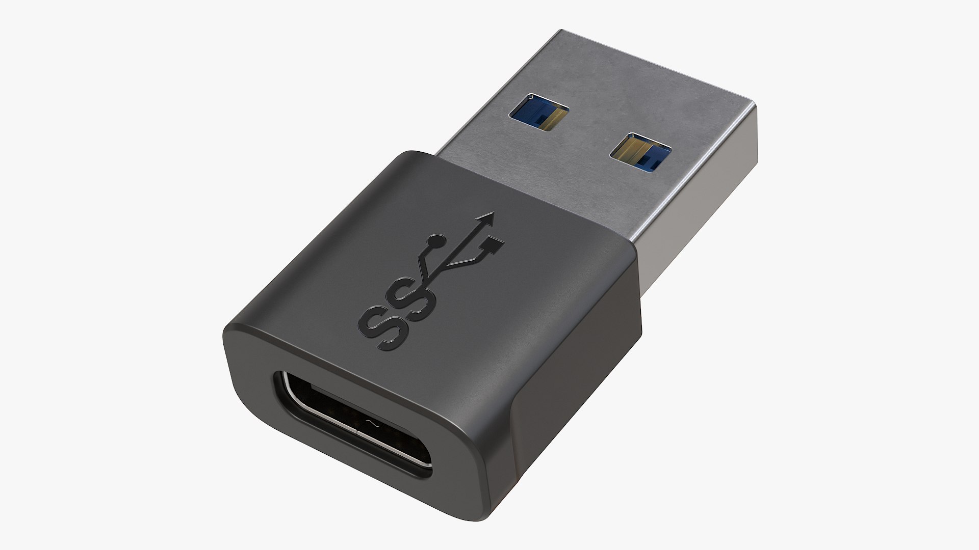 3D USB 3 To USB C Mini Adapter - TurboSquid 2273362