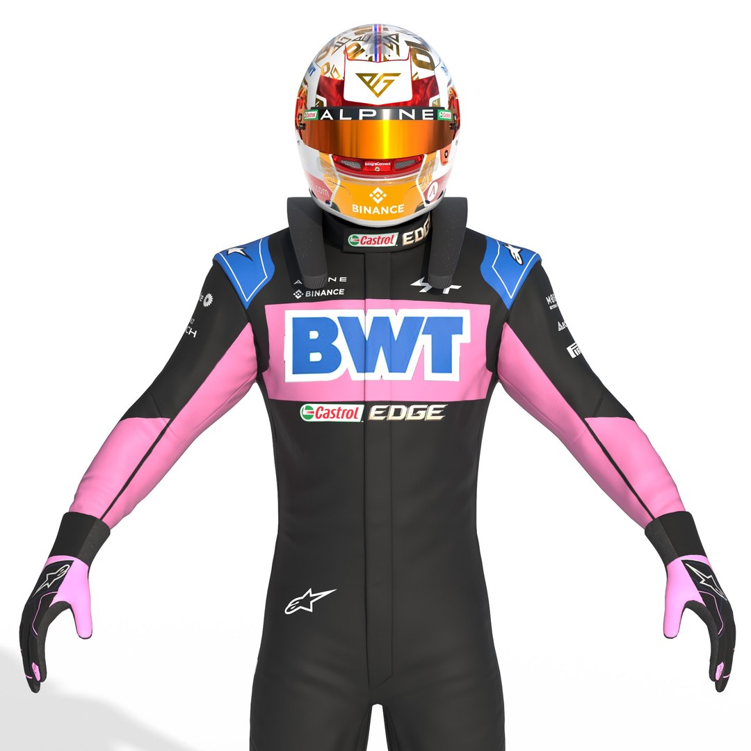 F1 Alpine Suit 2023 3D Model - TurboSquid 2133346
