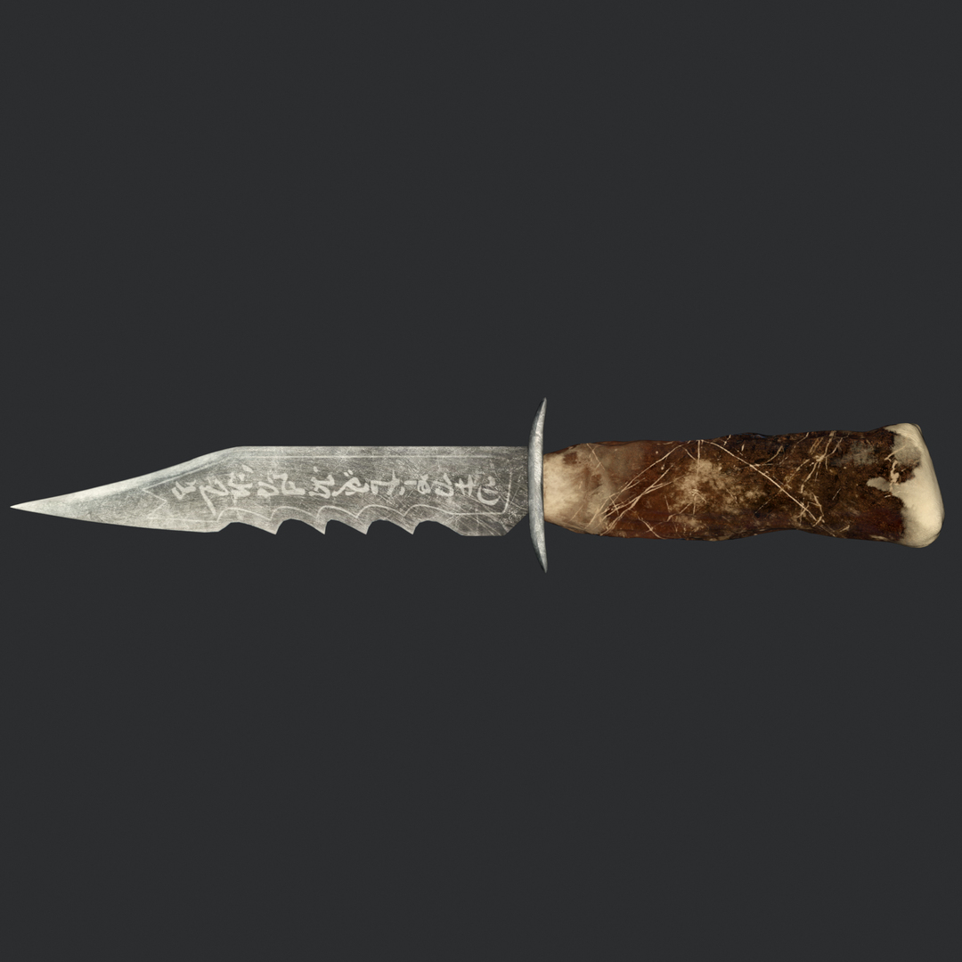 Ruby S Knife 3D Model - TurboSquid 1187532